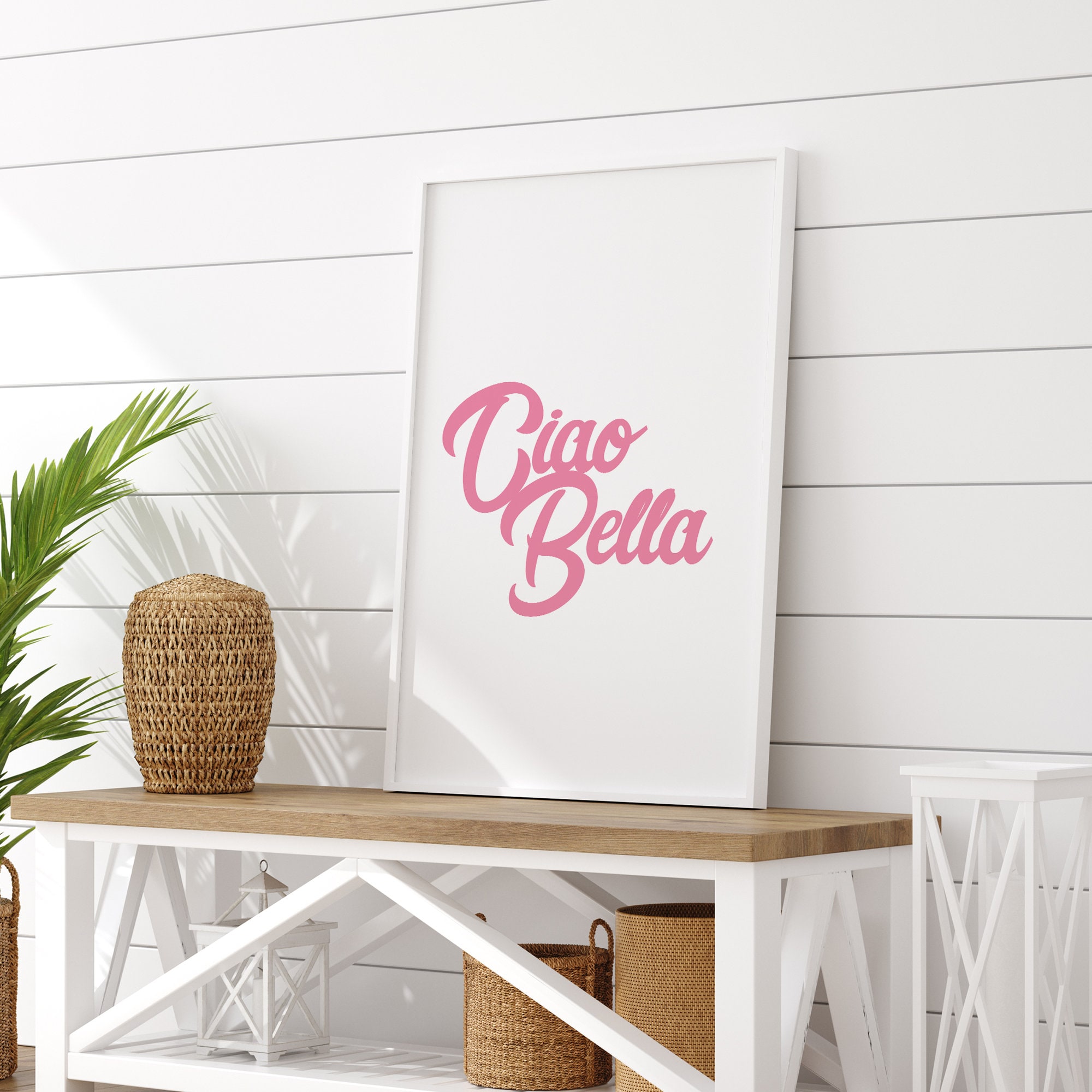 Ciao Bella Print, Ciao Bella Poster, Trendy Retro, Wall Art, Ciao Bella ...