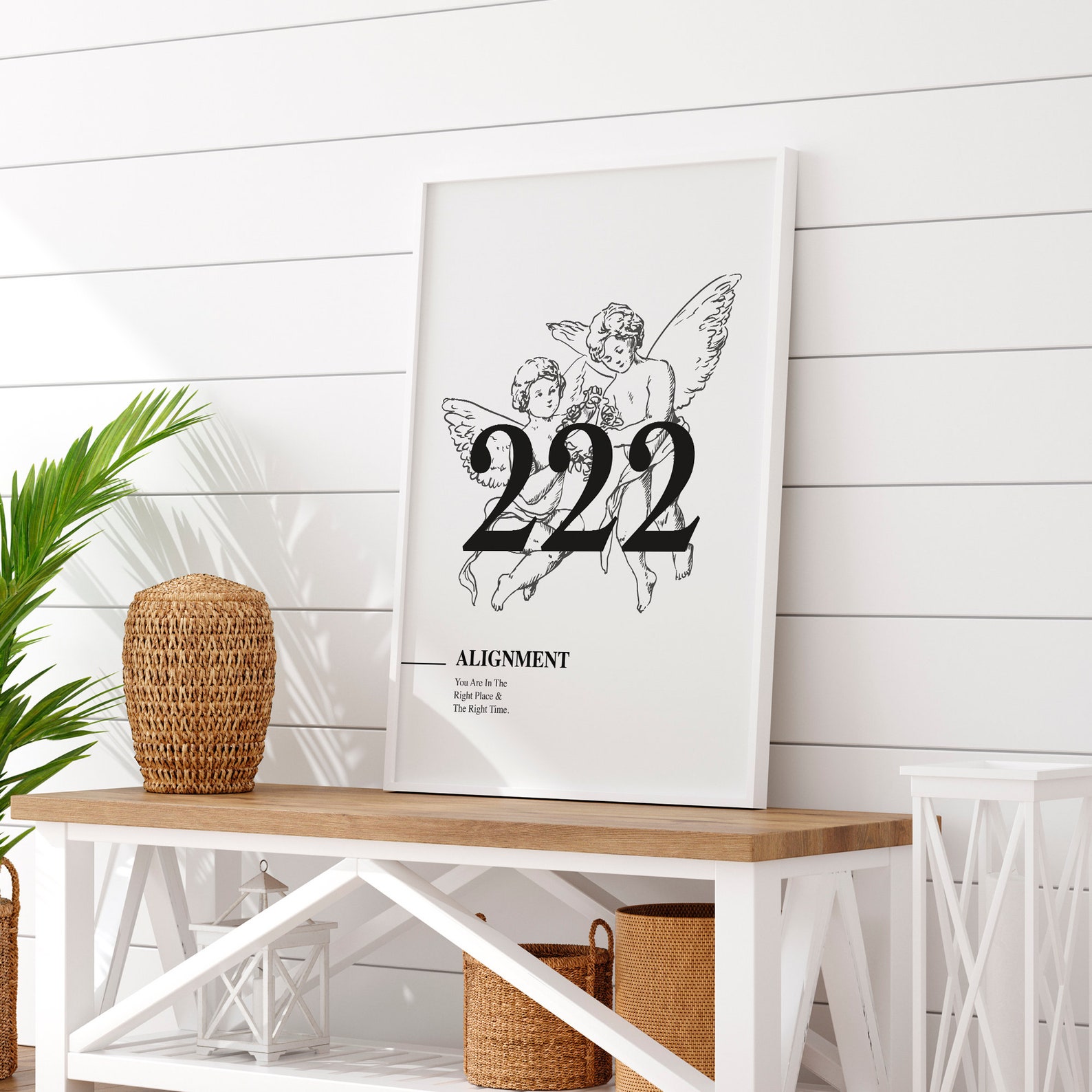 222 Angel Number Posterangel Number Printinstant Printable - Etsy