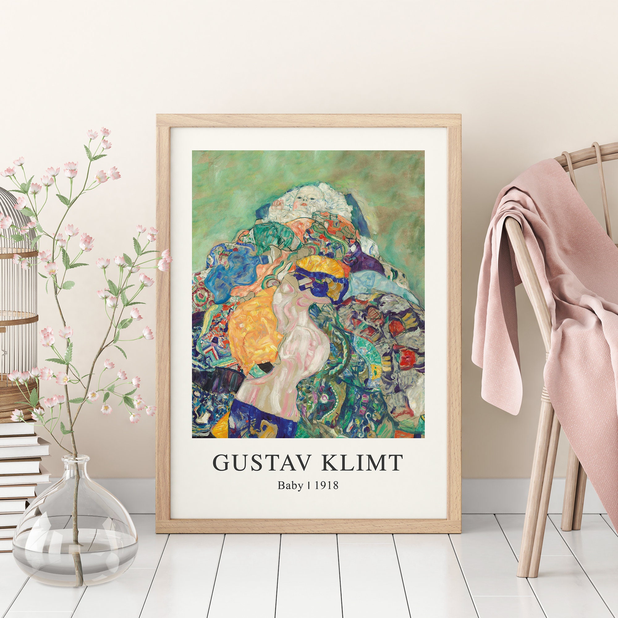 Gustav Klimt Poster,baby ,gustav Klimt Print , Gustav Klimt, Printable ...