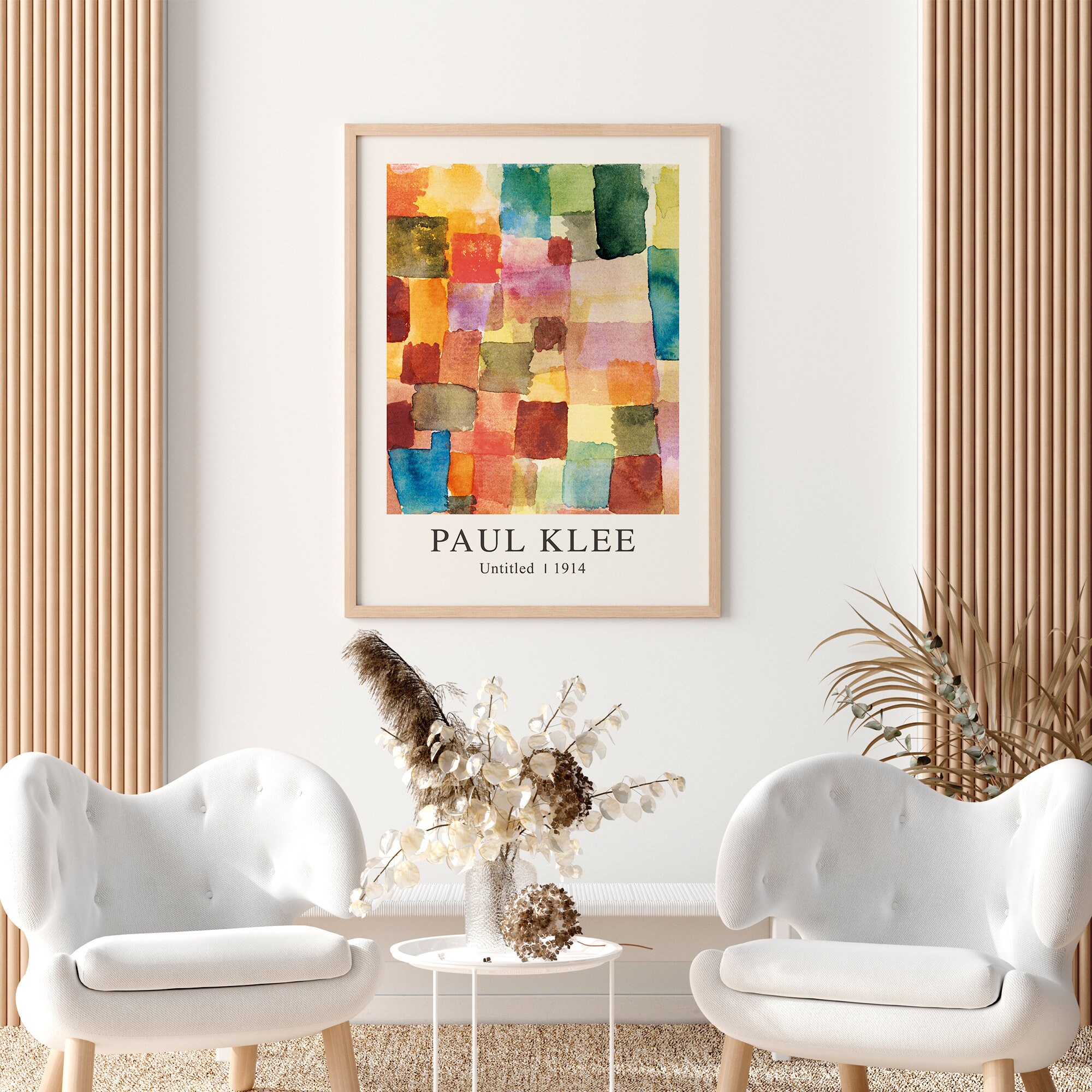 Paul Klee Poster, Untitled I, Printable Wall Art, Digital Download ...
