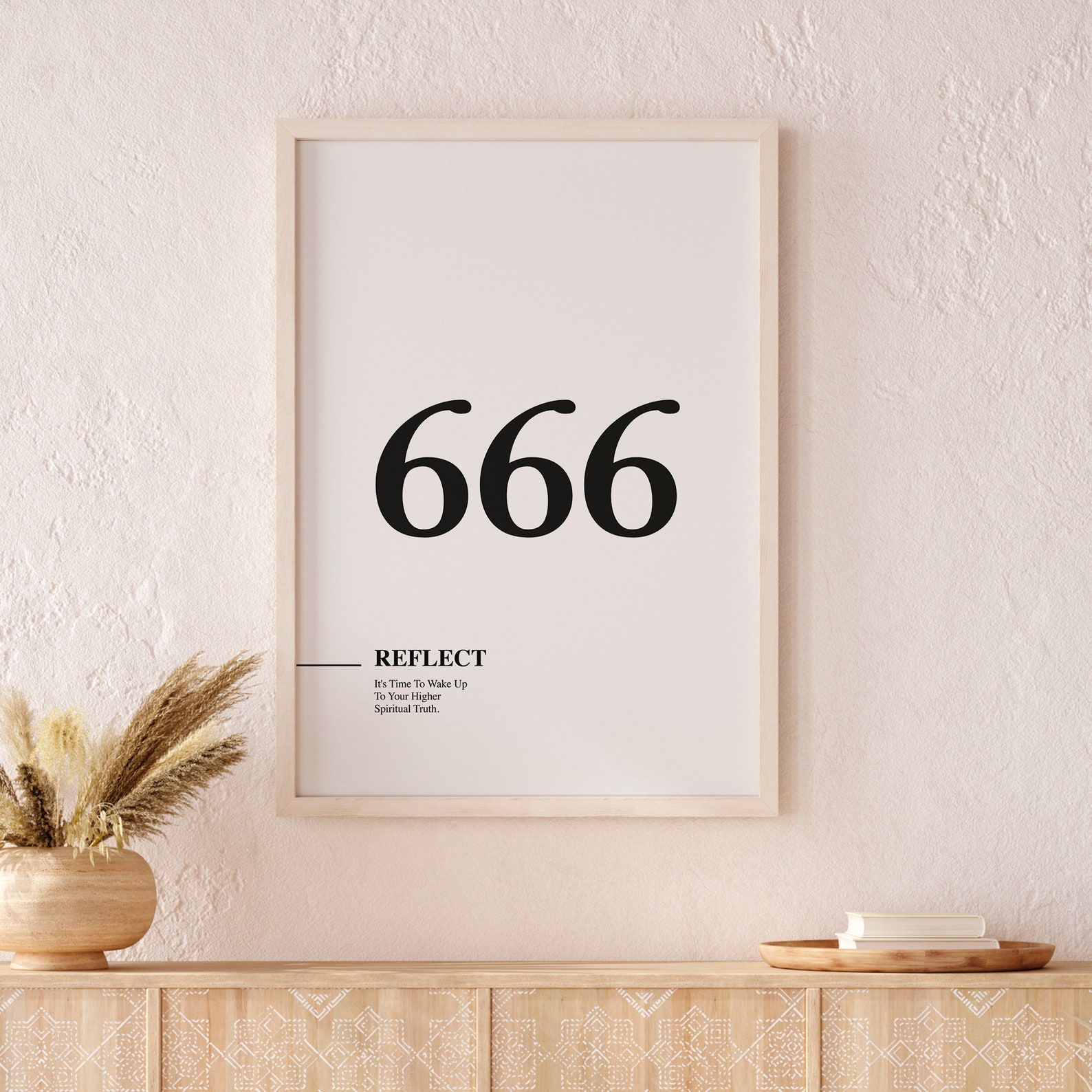 666 Angel Number Angel Number Print Instant Printable Wall - Etsy