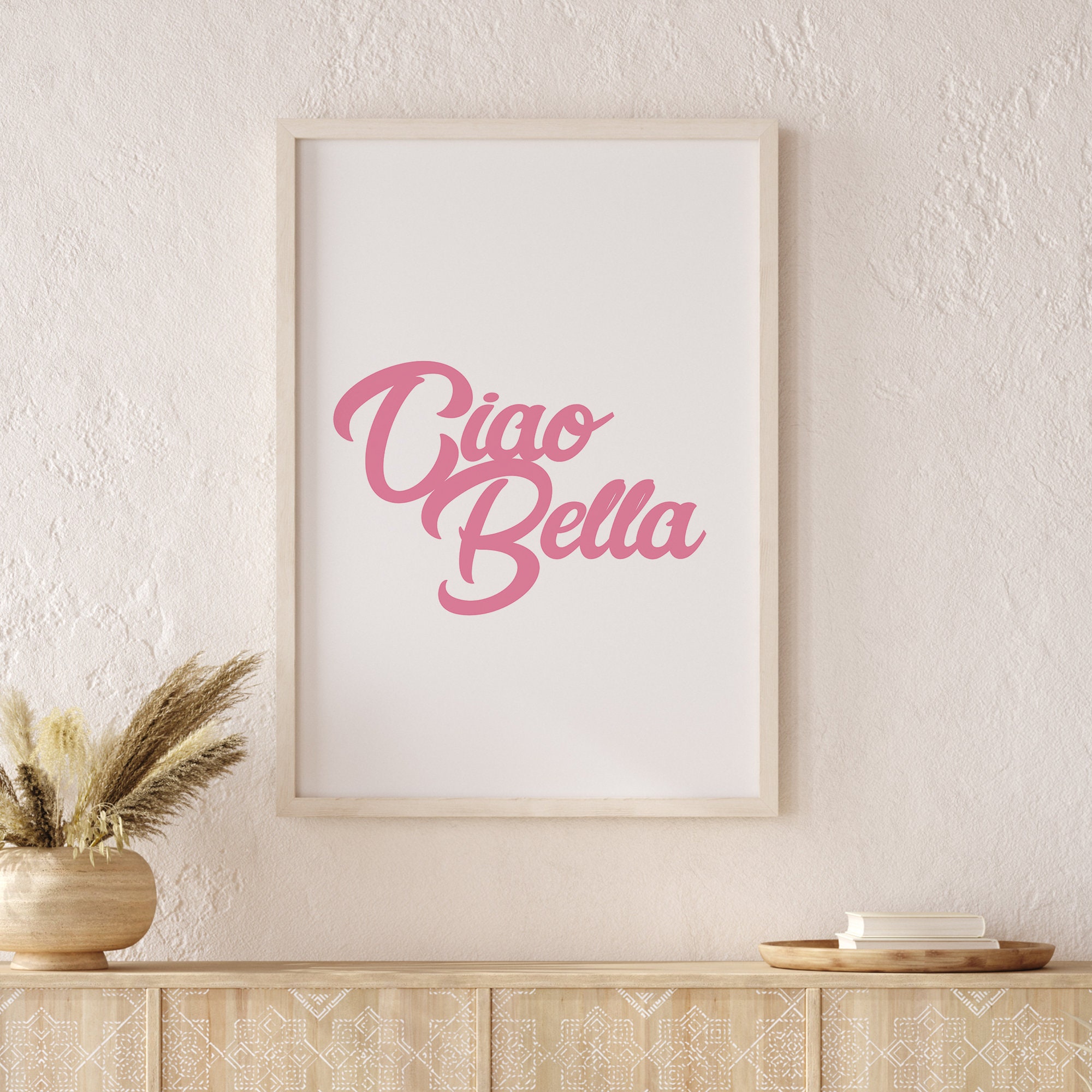 Ciao Bella Print, Ciao Bella Poster, Trendy Retro, Wall Art, Ciao Bella ...