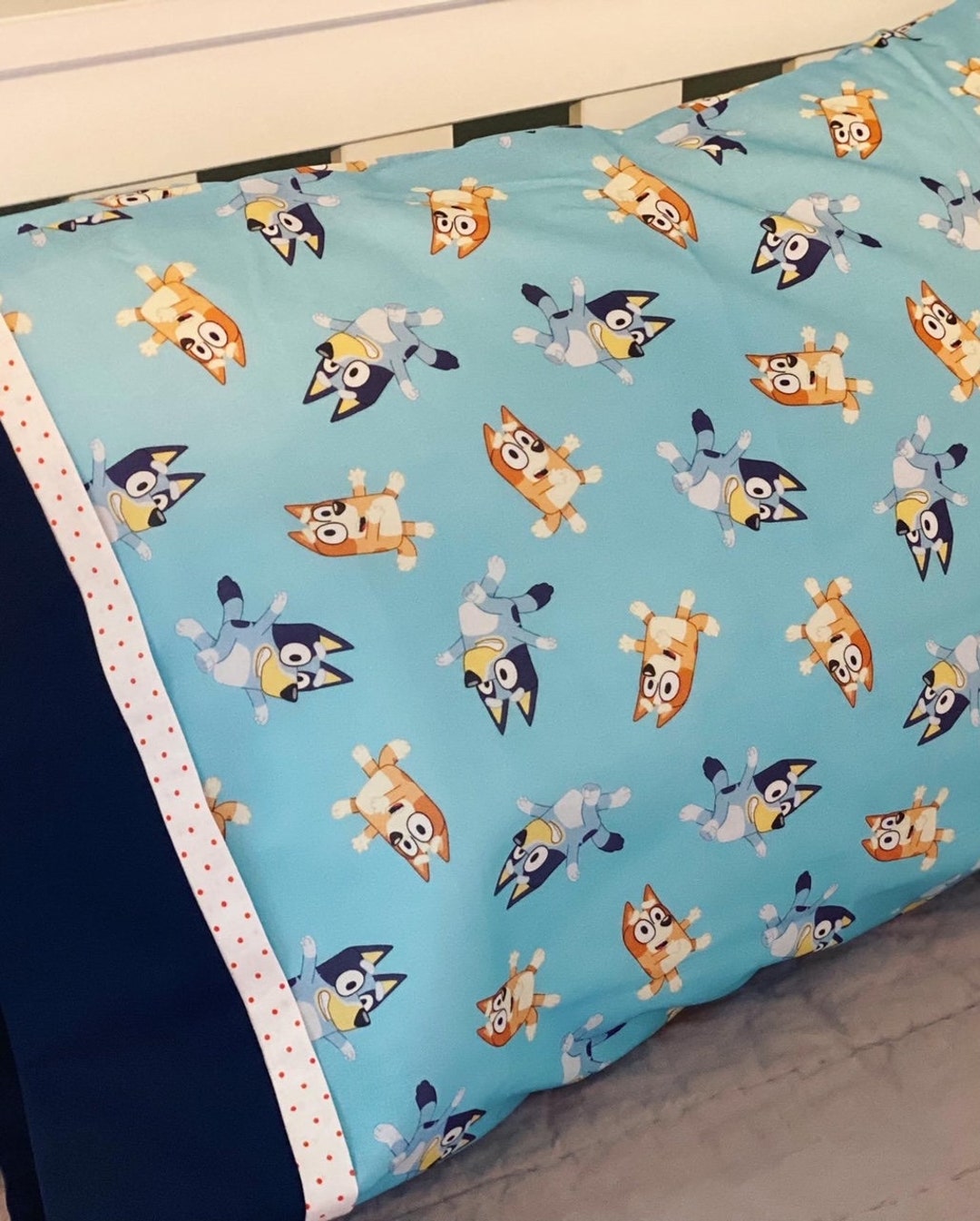 Bluey Pillowcase Bluey Gifts Kids Bluey Gifts - Etsy