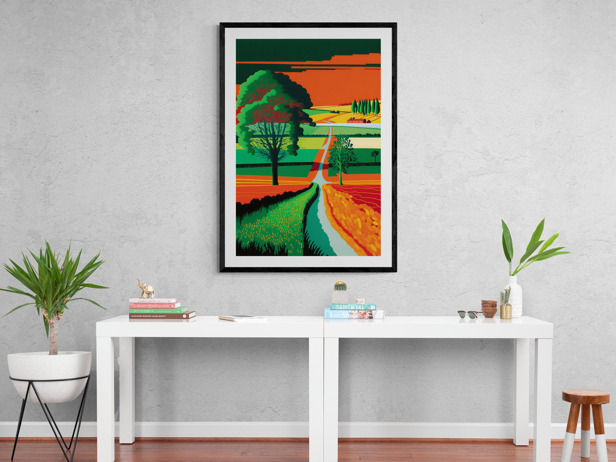 David Hockney Art Print, David Hockney Inspired Poster Artwork. Pop Art ...