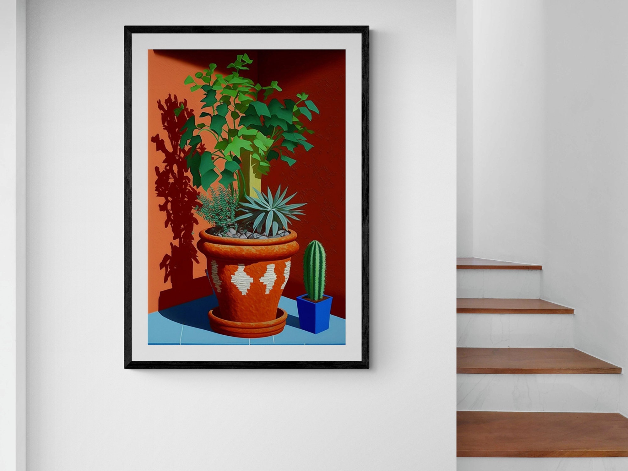 David Hockney Art Print. A Celebration Of Color And Form Poster