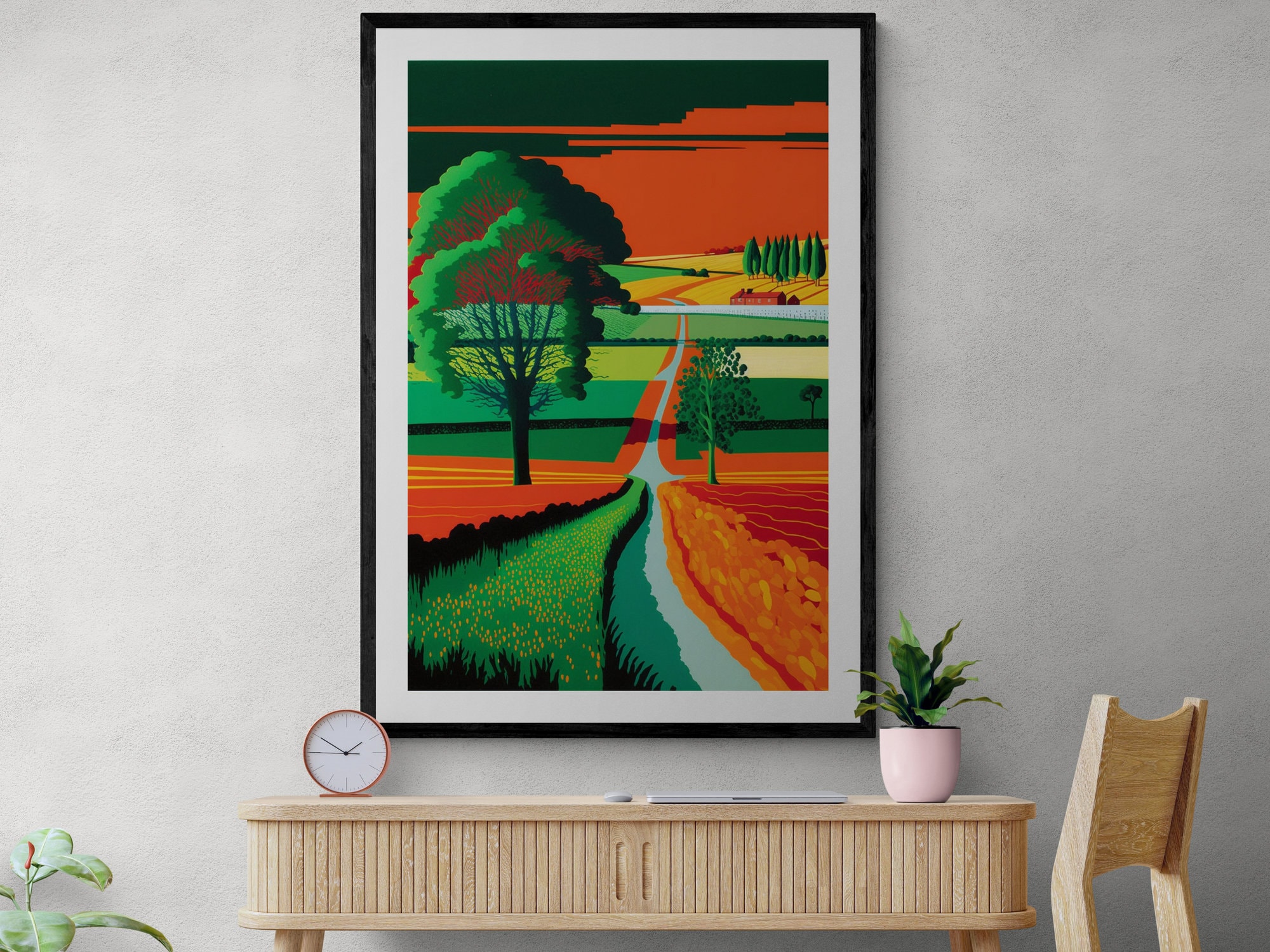 David Hockney Art Print, David Hockney Inspired Poster Artwork. Pop Art ...