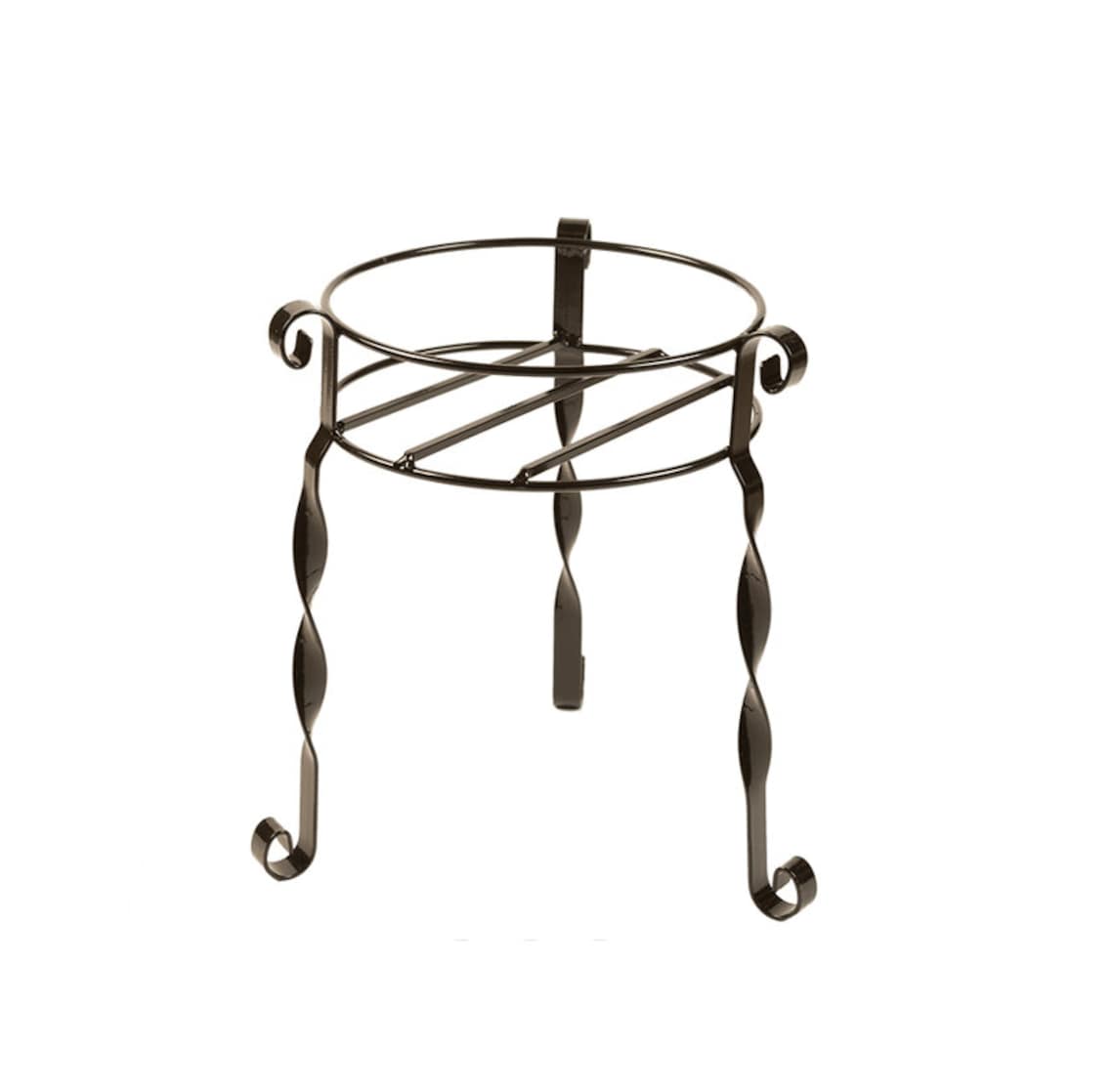 Wrought Iron Plant Stand/ Outdoor Plant Stand Metal/ Black Metal Plant ...