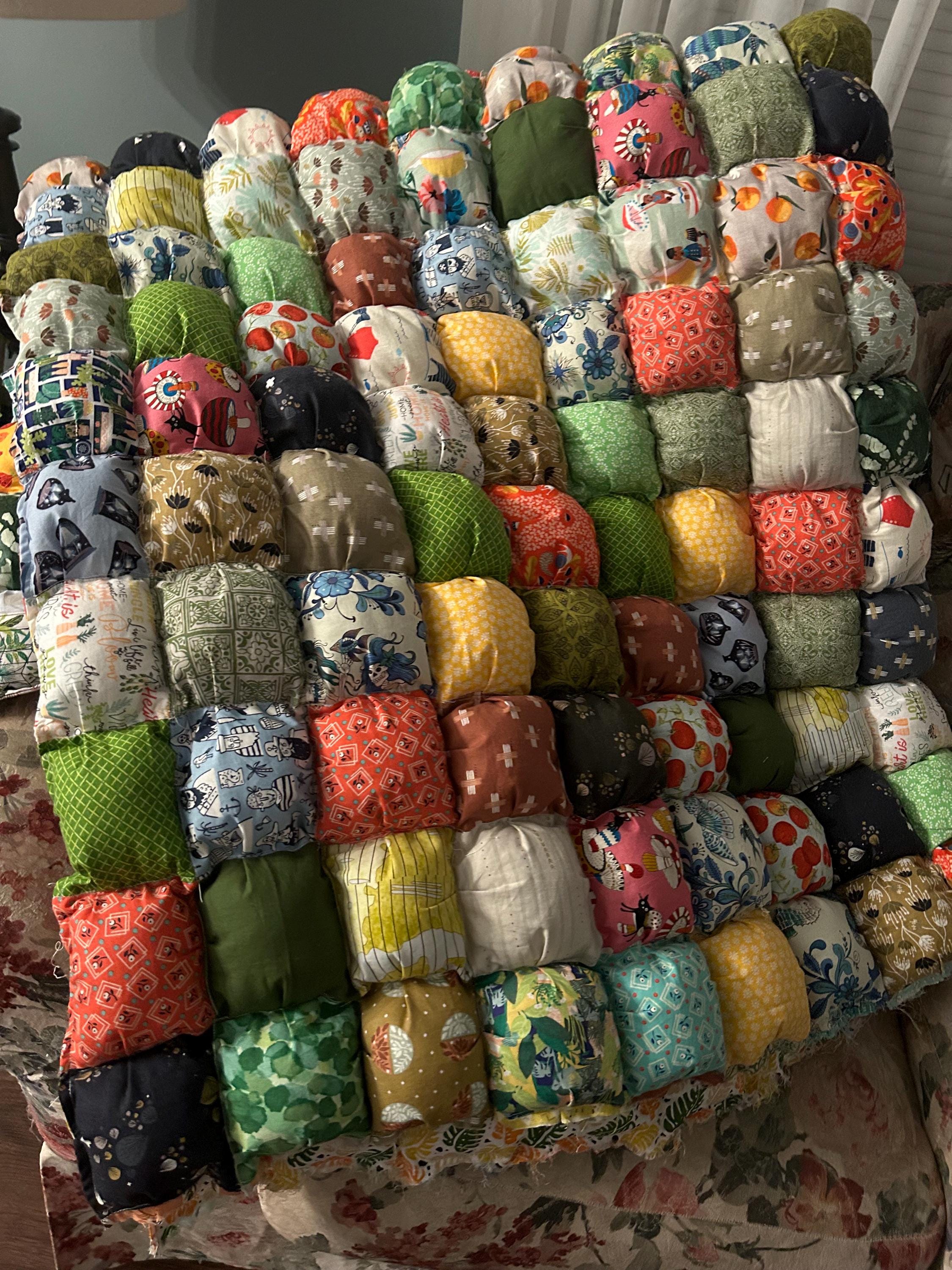 Custom Queen Puff Quilt - Etsy