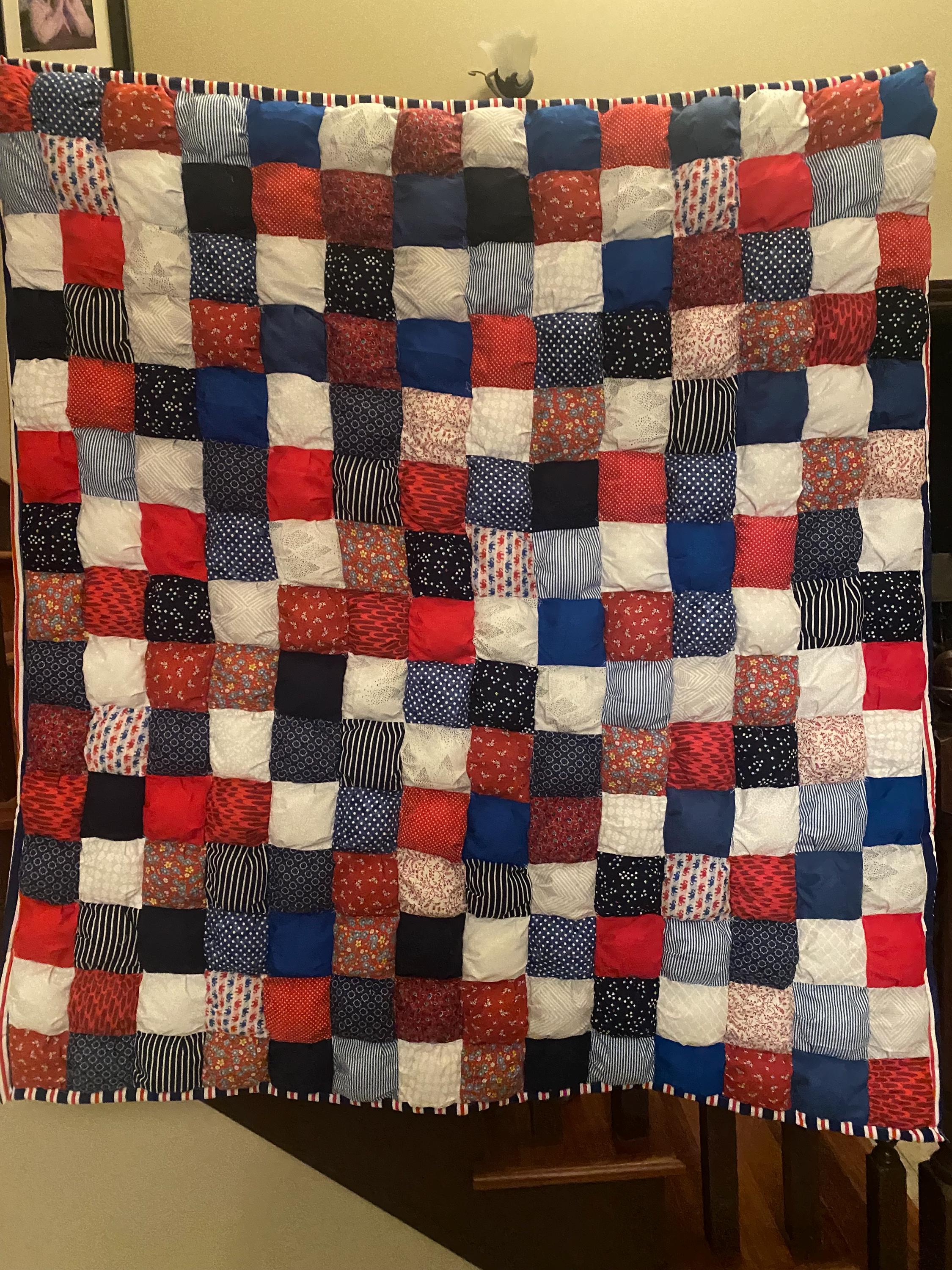 Custom Queen Puff Quilt - Etsy