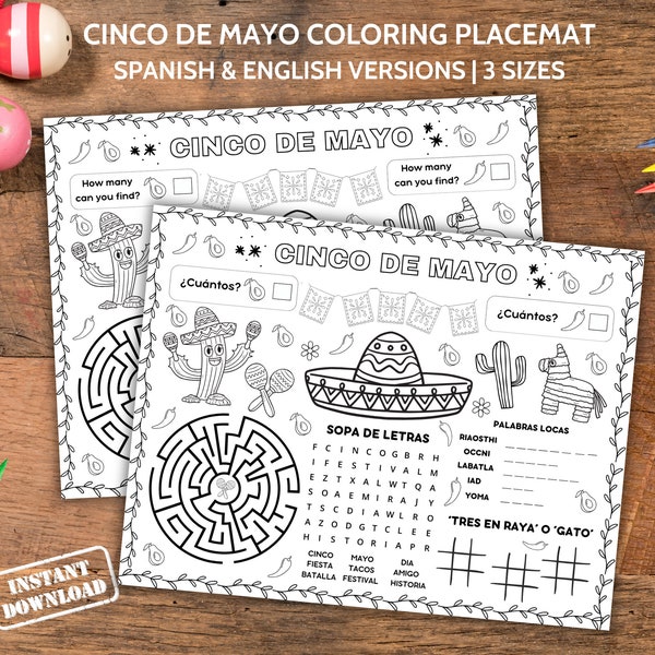 Cinco De Mayo Placemat - Etsy