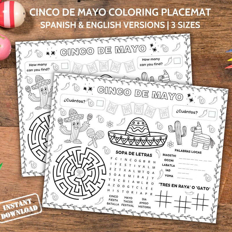 Fiesta Table Mats - Etsy
