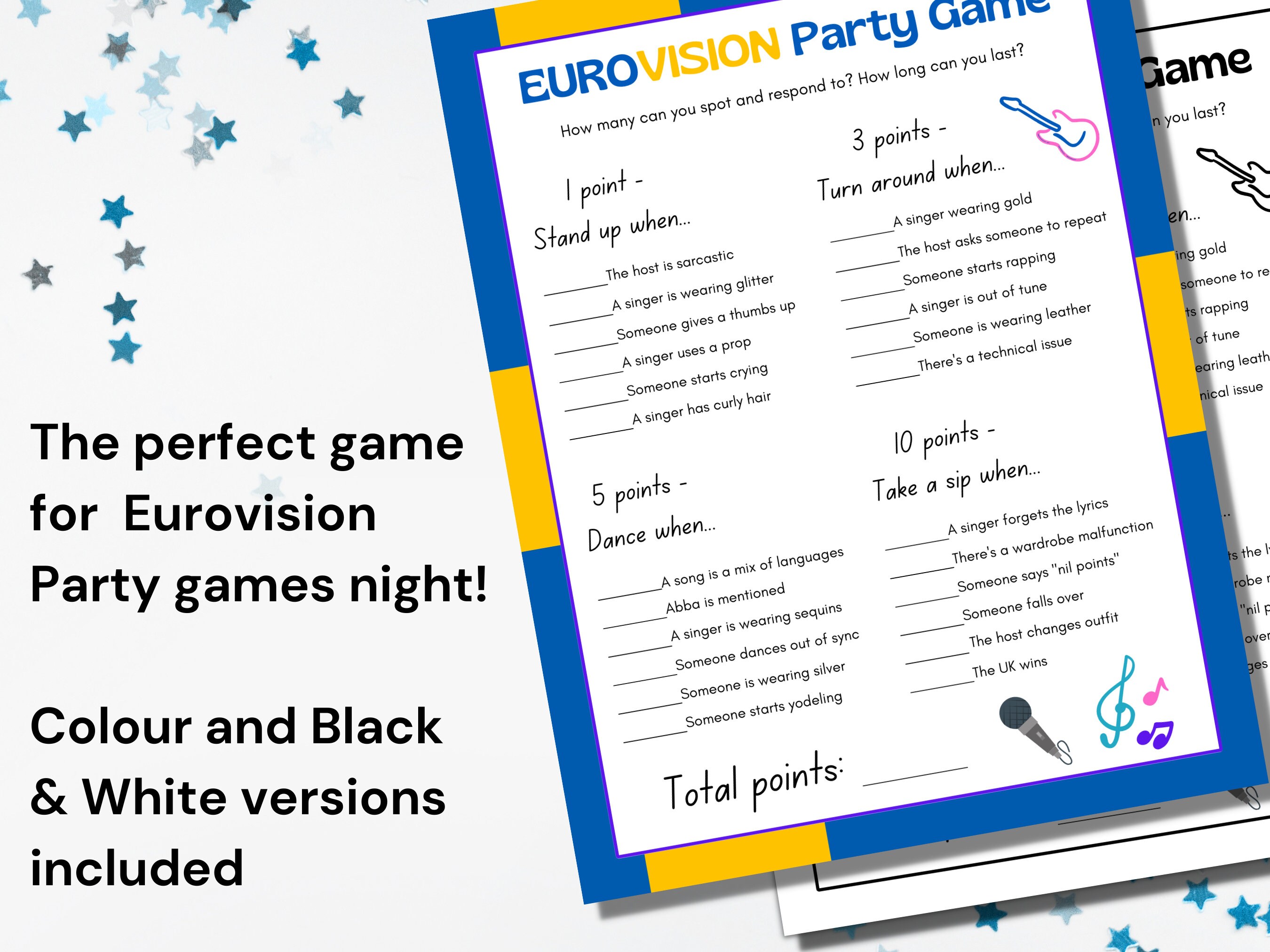 Eurovision Party Game, Eurovision Party Night, Eurovision Song Contest ...