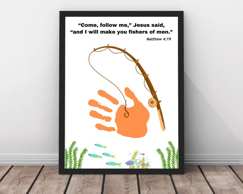Christian Handprint Craft Keepsake Printable, Sunday School Activity ...