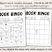 Book Bingo Reading Challenge, Reading Log Game Tracker Template, Book ...