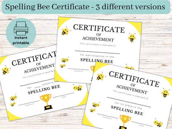 5th Grade Spelling Bee Certificate Live Feed | Shawnee Middle School