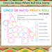 Cinco De Mayo Pinata Roll Candy Dice Game Printable, Mexican Fiesta ...