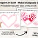 Christian Valentine Handprint Craft, Bible Heart Art Printable, Sunday ...
