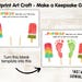 Summer Popsicle Footprint Art, Summer Camp Handprint Craft for Kids ...
