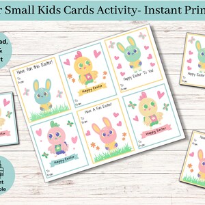 Happy Easter Classroom Cards Printables School Kids Easter - Etsy UK