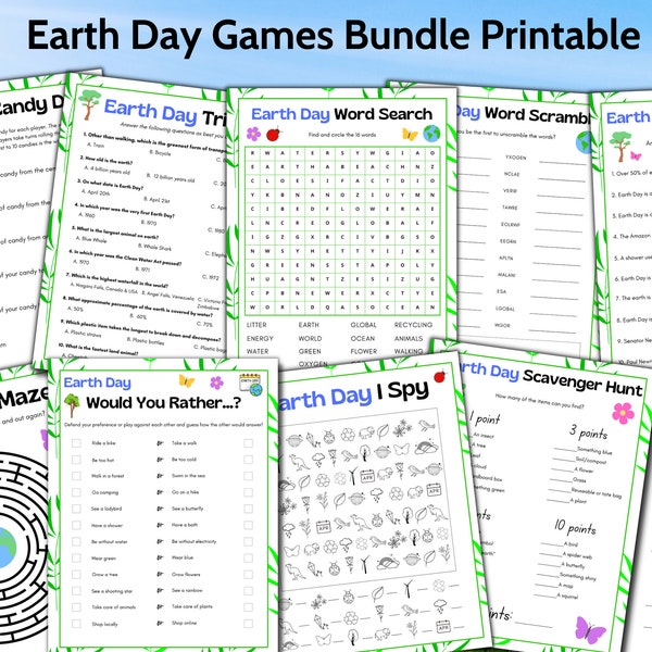 Environmental Games - Etsy