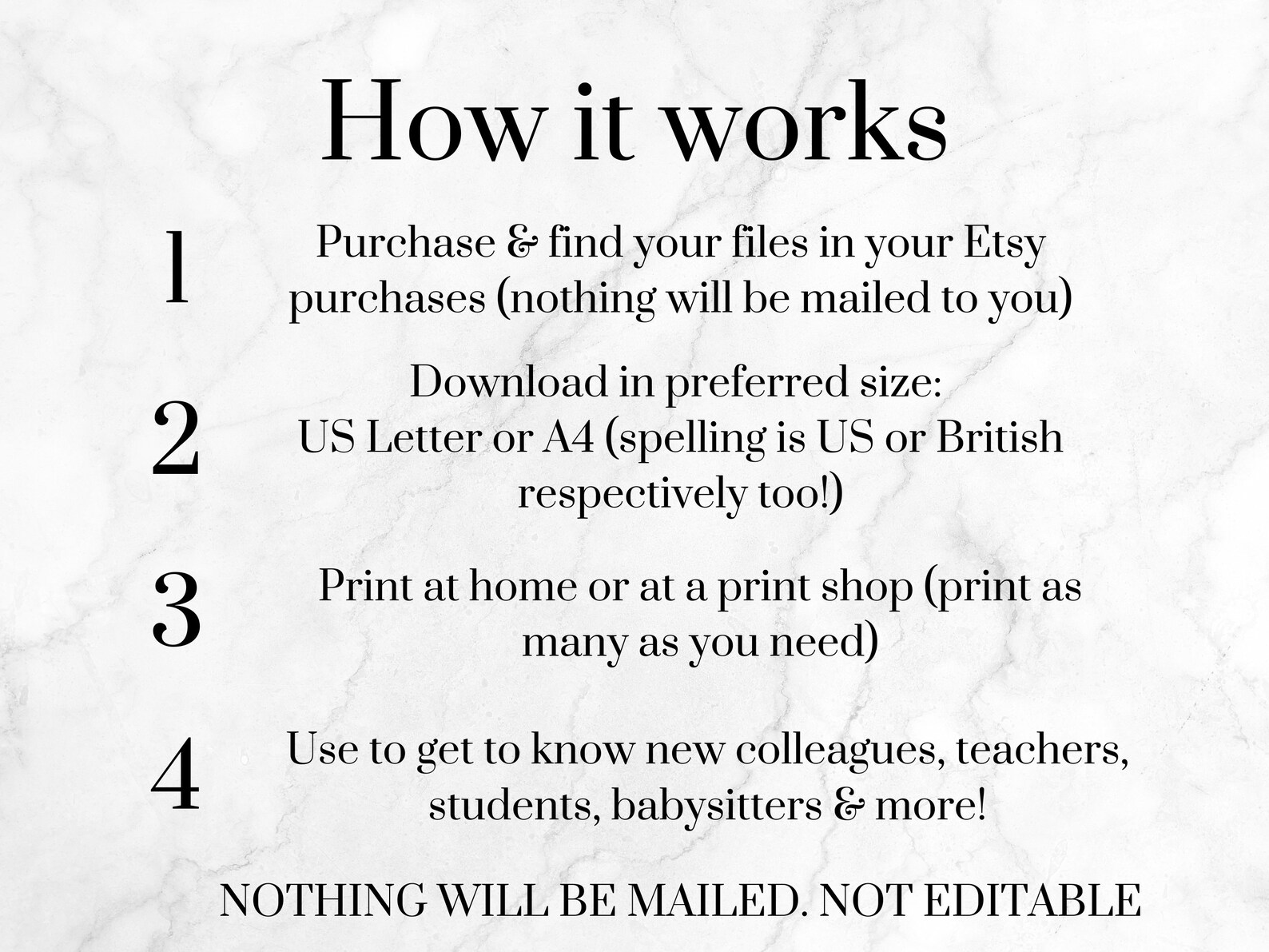 Employee Favorite Things Survey, Get to Know Me Questions, All About Me ...