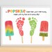 Summer Popsicle Footprint Art, Summer Camp Handprint Craft for Kids ...