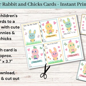 Happy Easter Classroom Cards Printables School Kids Easter - Etsy UK