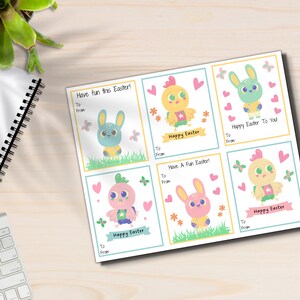 Happy Easter Classroom Cards Printables School Kids Easter - Etsy UK