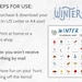 Winter Scavenger Hunt, Kids Winter Games Printable, Outdoor Treasure ...
