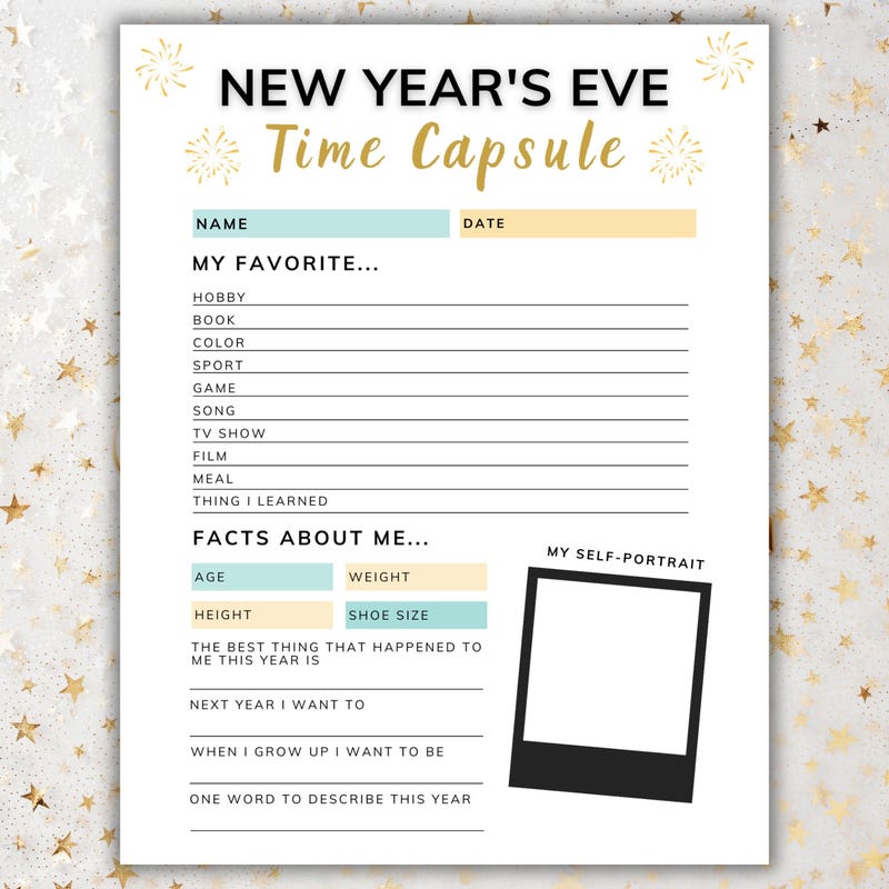 New Year School Favors - Etsy