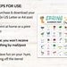 Spring Scavenger Hunt, Outdoor Season Treasure Hunt Printable, Nature ...