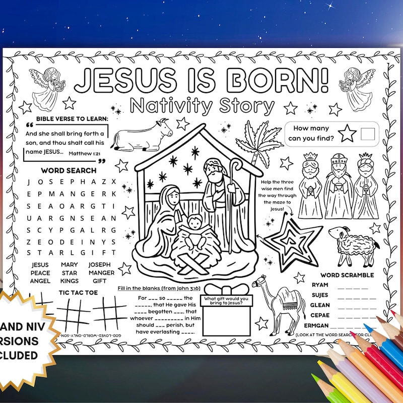 Kjv Childrens Bibles - Etsy UK