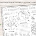 Earth Day Activity Placemat Printable, Happy Earth Day Craft Coloring ...