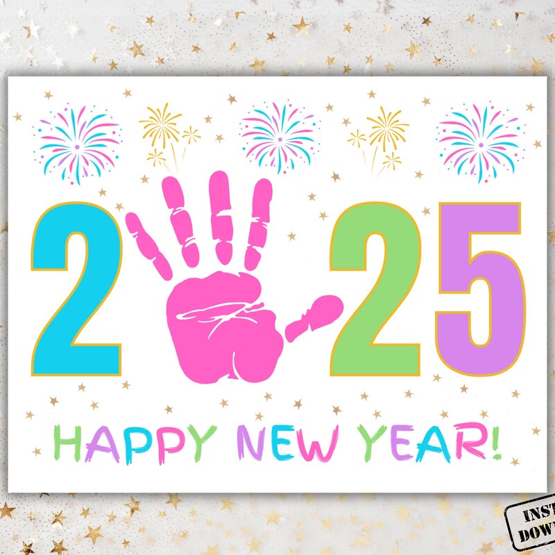New Year Preschool Craft - Etsy