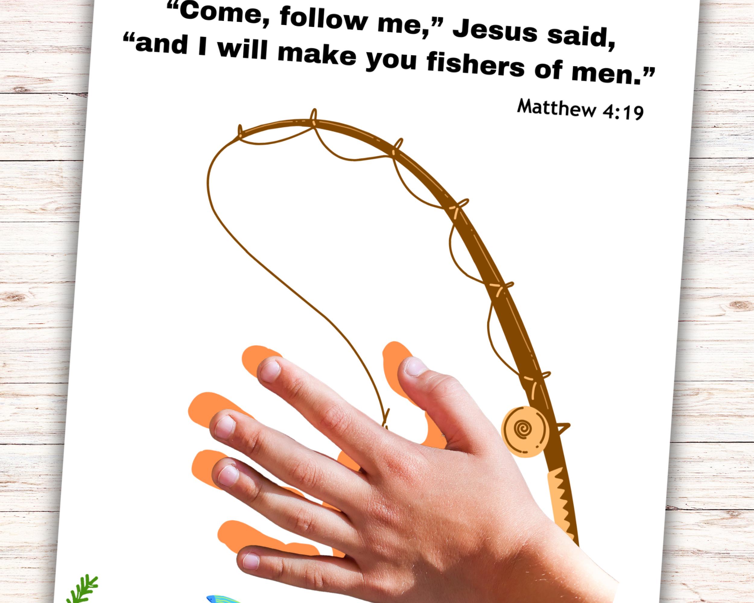 Christian Handprint Craft Keepsake Printable, Sunday School Activity ...