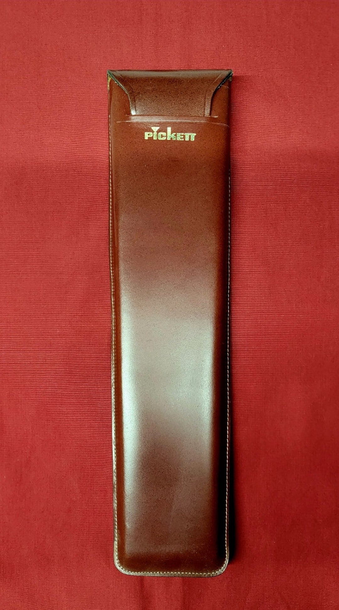 Vintage Pickett Slide Rule Genuine Leather Case Only Brown - USA Made ...