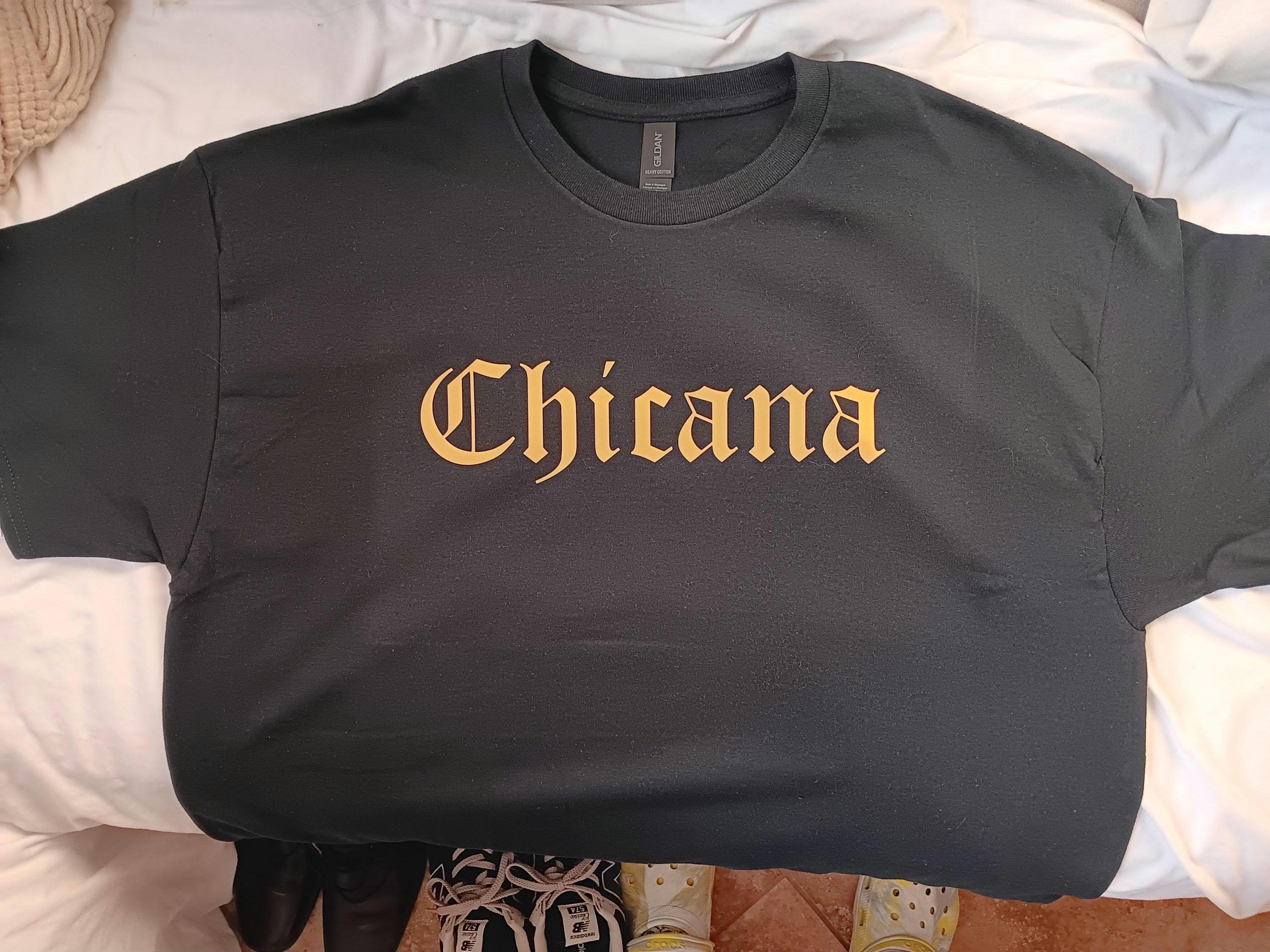 Chicana/chicano T Shirt - Etsy
