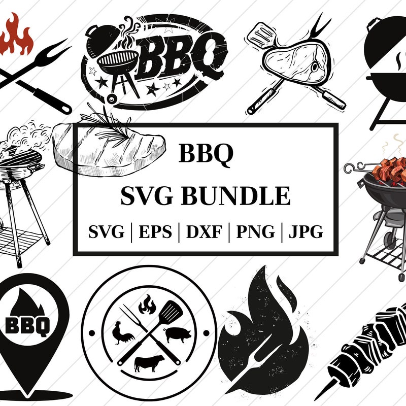 Bbq Svg - Etsy