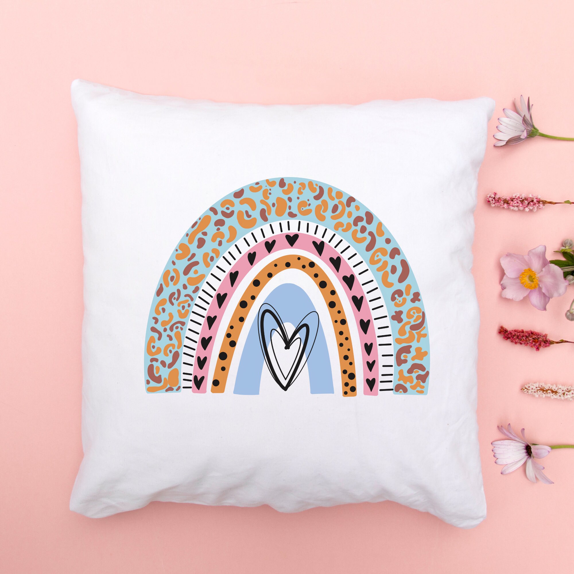 Leopard Rainbow, Leopard Print, Leopard Svg, Rainbow Svg, Cheetah ...