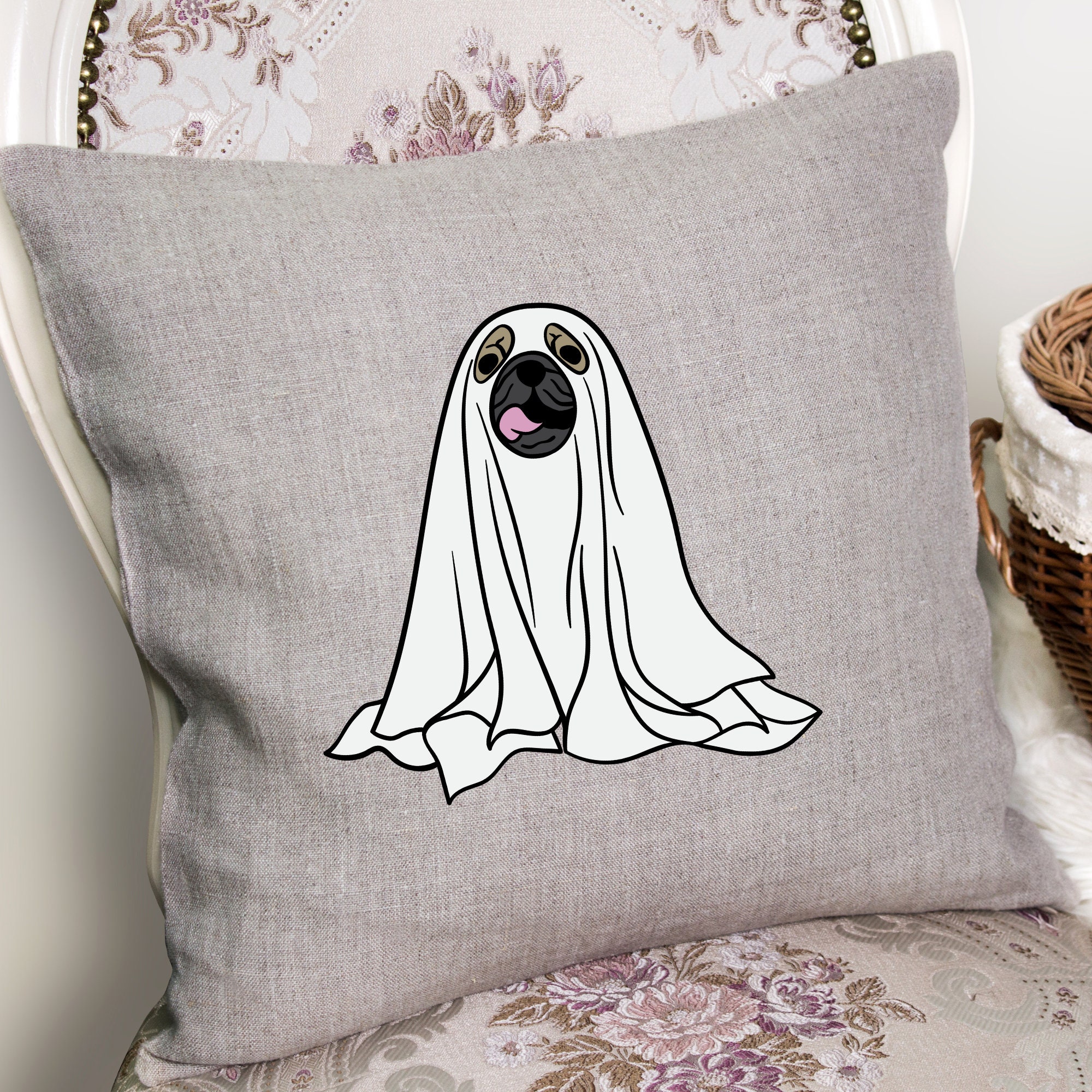 Сute Ghost Dog Svg, Boo Svg, Halloween Svg, Files for Cricut ...