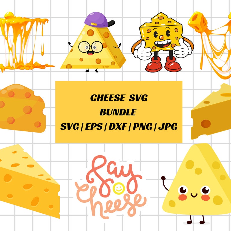 Cheese Svg - Etsy