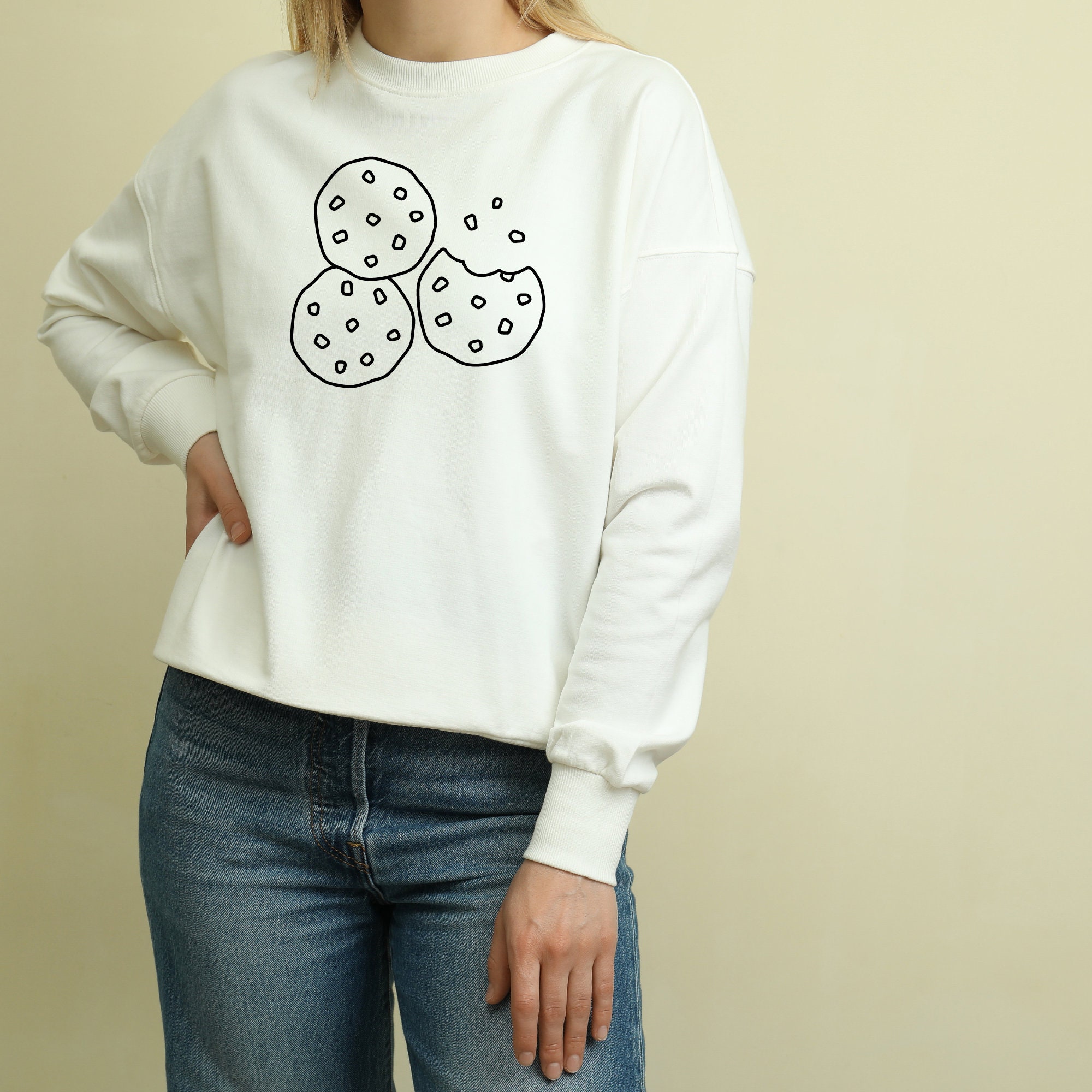 Chocolate Chip Cookie SVG Files Choc Chip Cookies SVG Cut Files Cookie ...