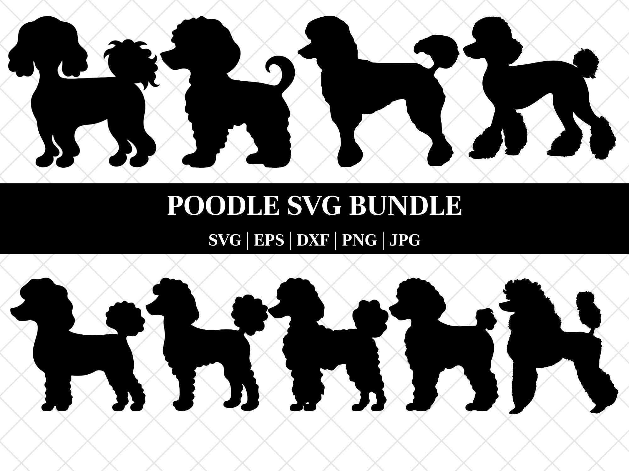Poodle Svg, Svg Files, Svg Files for Cricut, Svg Cricut, Svg Images ...