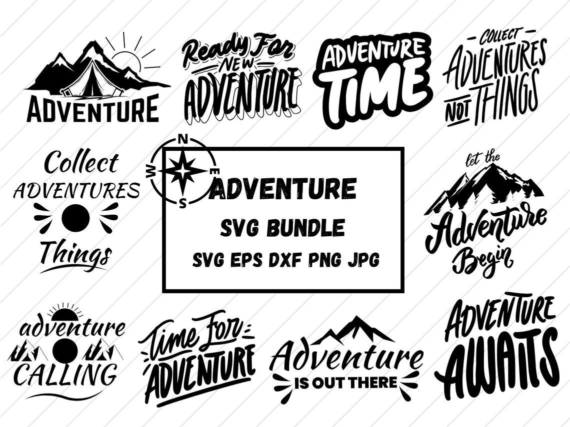 Adventure Svg Explore Svg Camping Svg Nature Svg Mountain Svg Travel ...