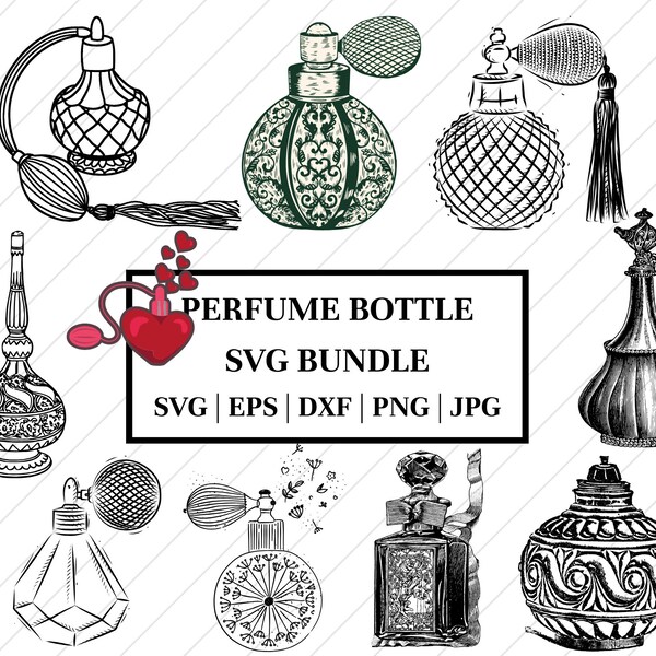 Perfume Bottle Svg - Etsy