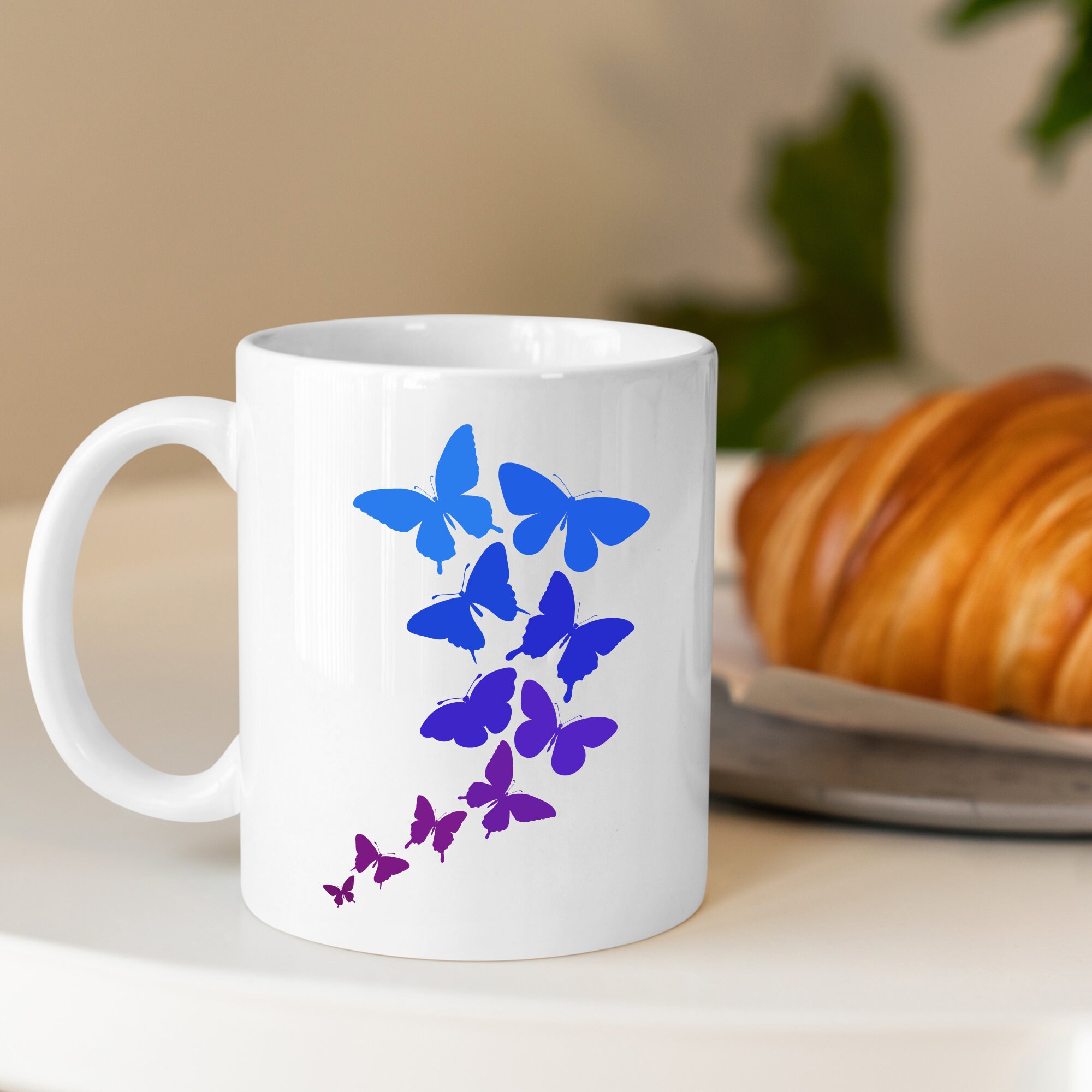 Flying Butterflies Svg Bundle, Butterfly Svg, Butterfly Design Layout ...