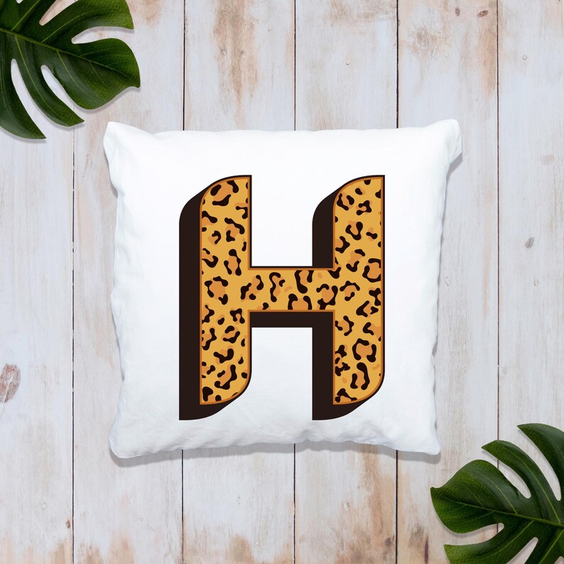 Leopard Font Animal Font Safari Font Leopard Print Font Leopard Spots ...