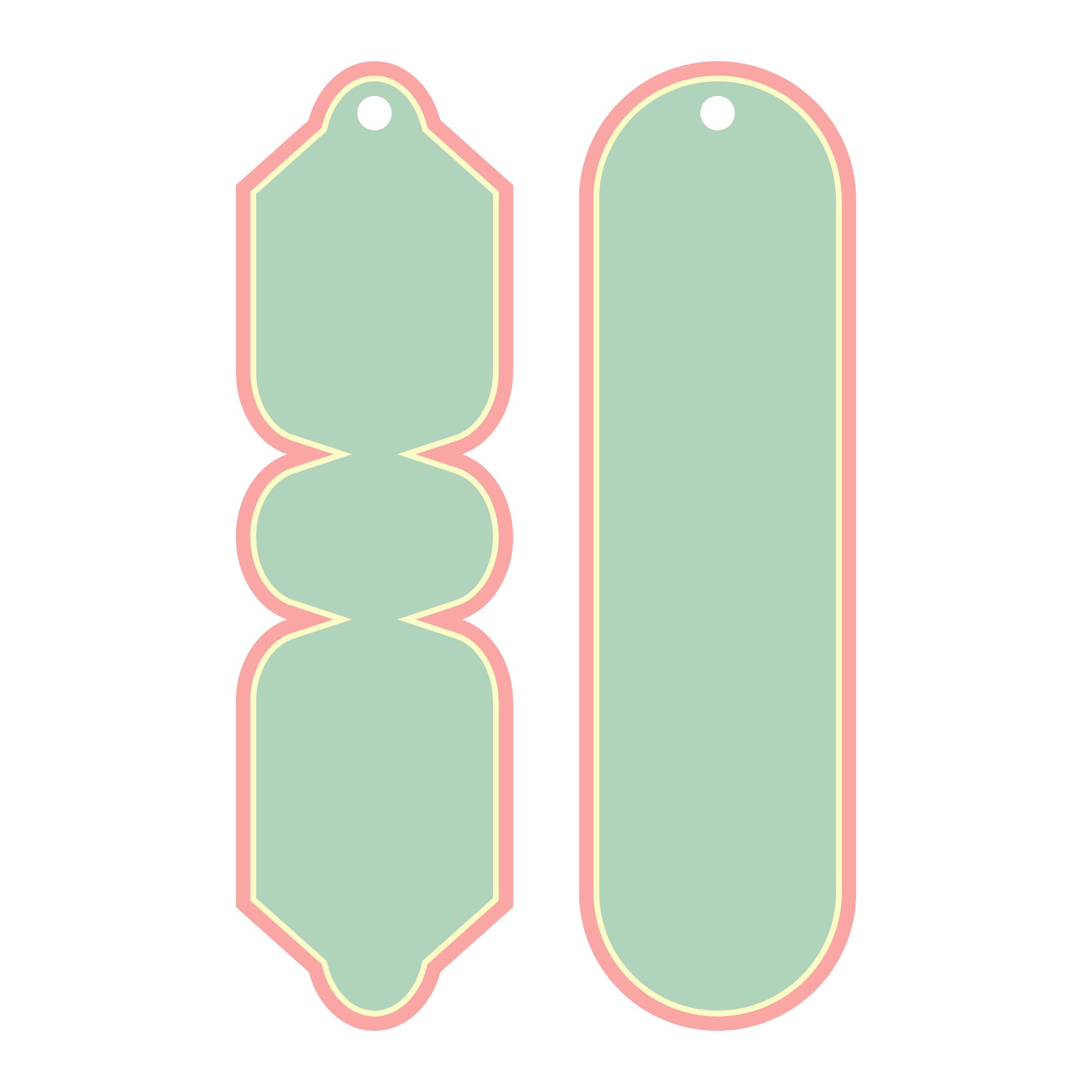 Bookmark Svg, Bookmark Template Bundle Svg, Bookmark Label Tags ...