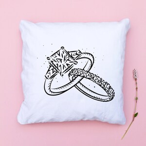 Marriage Rings Svg Bundle, Ring Svg, Wedding Svg, Clipart, Silhouette ...