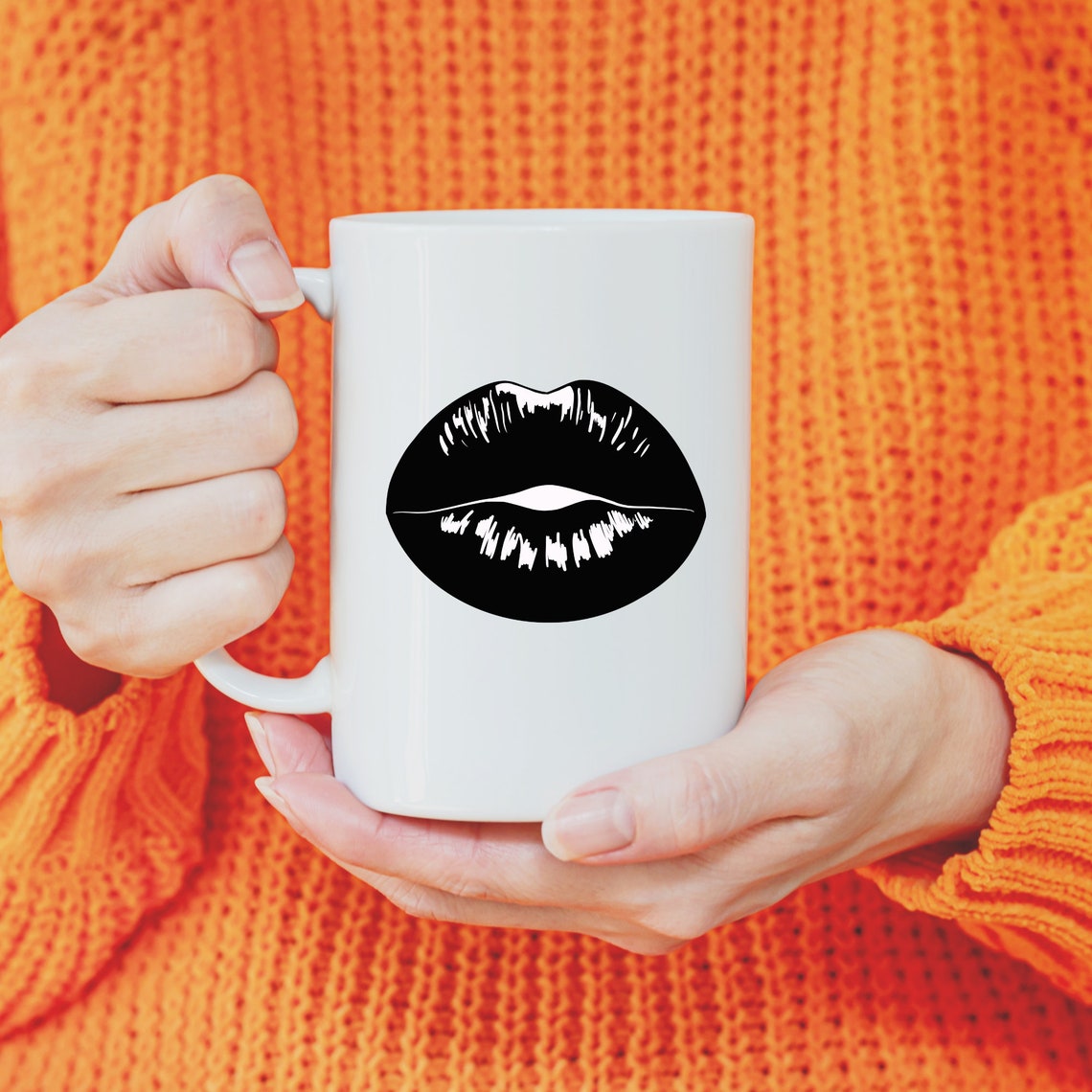 Lippen SVG rote Lippen PNG Kuss SVG Digital Download Cricut Silhouette ...